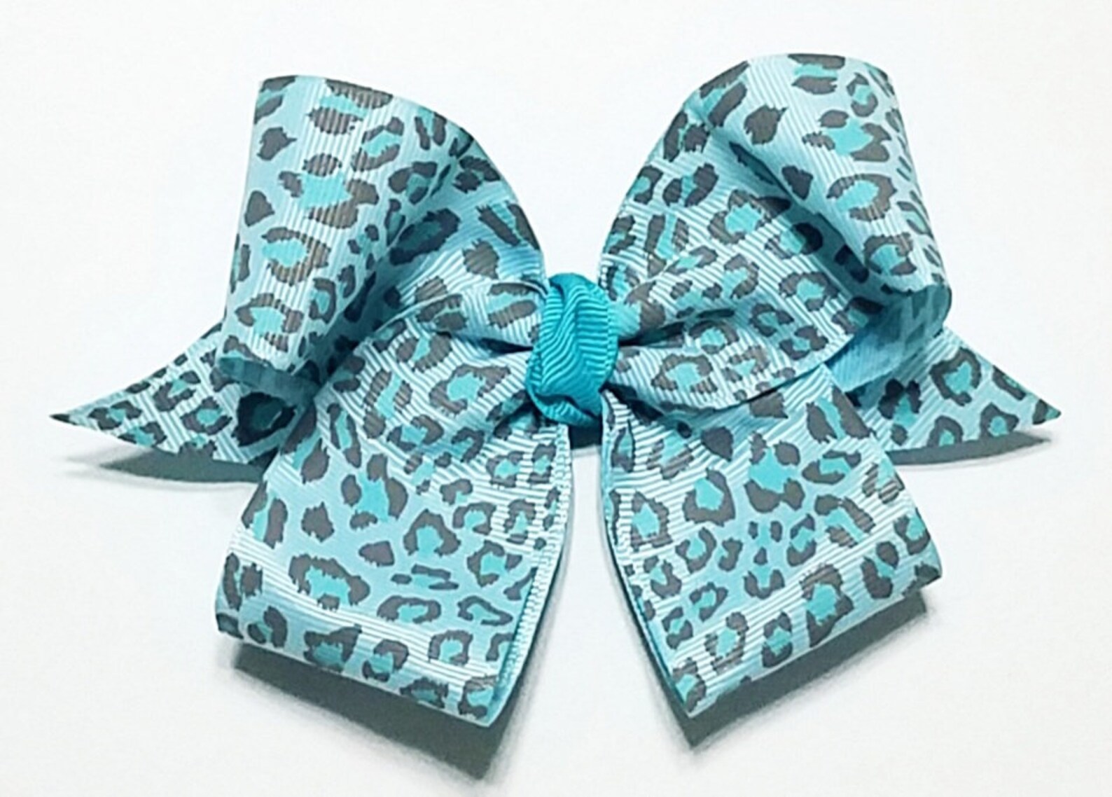 Cheetah Hair Bows Leopard Hair Bows Hair Bows for Girls | Etsy