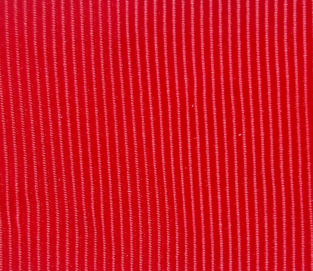 Red Grosgrain Ribbon Sold by the Yard - 7/8", 1 1/2", 2 1/4" & 3 ...