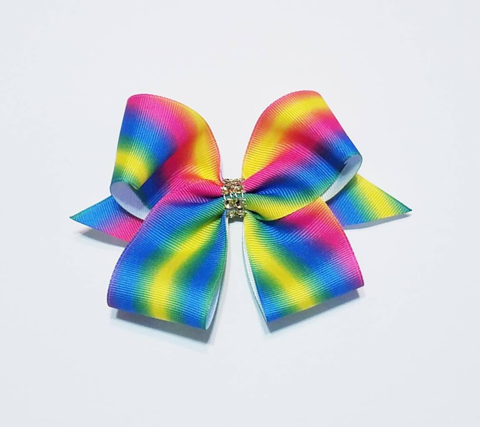 Rainbow Hair Bows Hair Bows 5 Hair Bows Hair Bows - Etsy