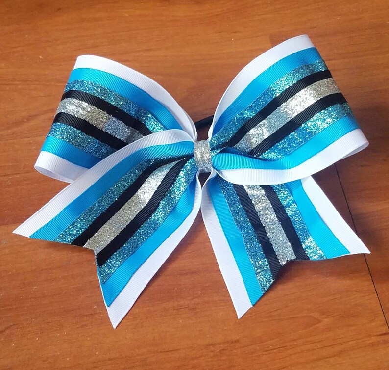 Glitter Cheer Bows cheer Bows Cheerleading Bows Sports - Etsy