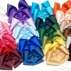 8 Hair Bows U Choose Xlarge Hair Bows Girls Hair Bows Bows Custom ...