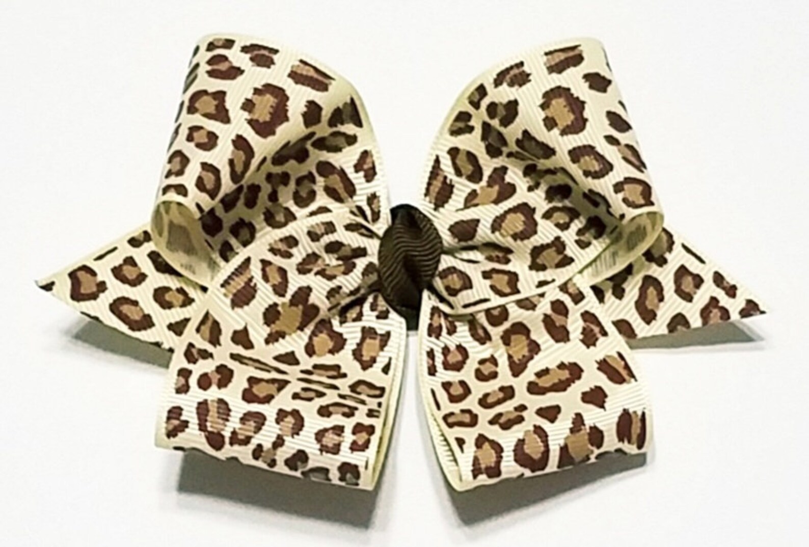 Cheetah Hair Bows Leopard Hair Bows Hair Bows for Girls | Etsy