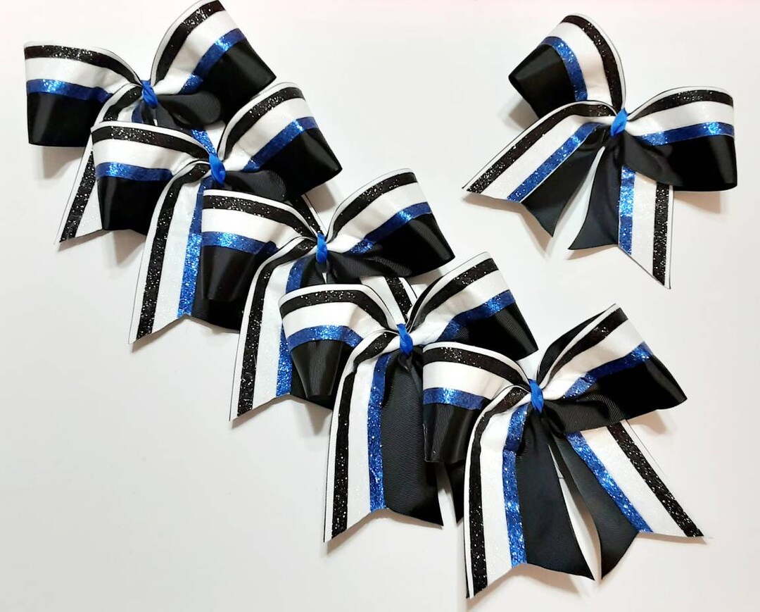 Glitter Cheer Bows cheer Bows Cheerleading Bows Sports - Etsy