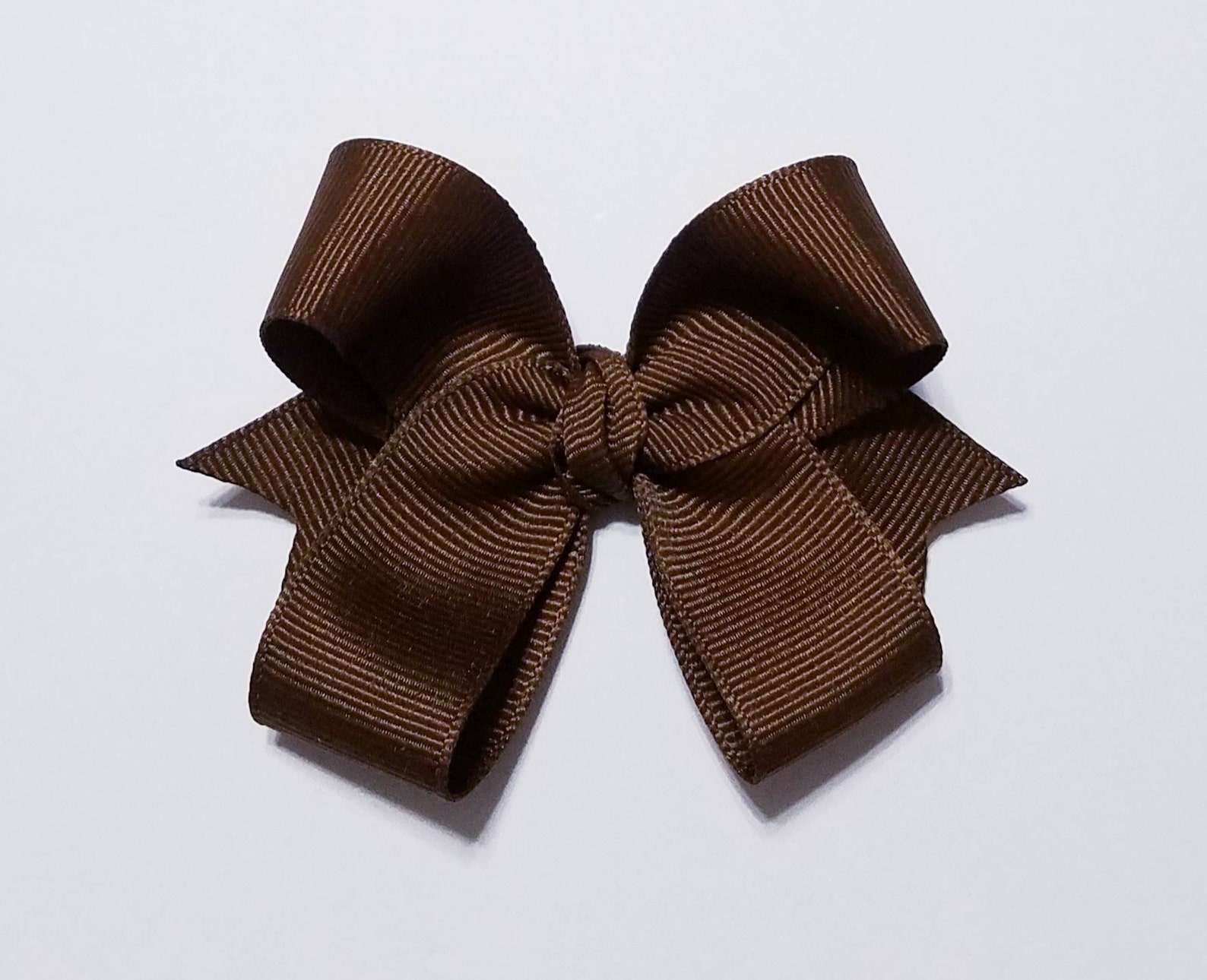 Small Brown Hair Bows Hair Bows for girls Hair Bows Bows | Etsy