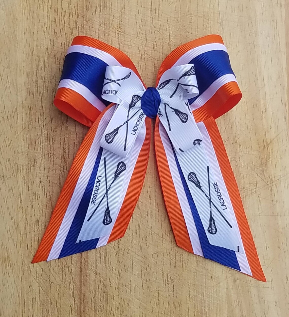 Lacrosse Bows Lacrosse Sports Bows Team Bows Lax Bows | Etsy