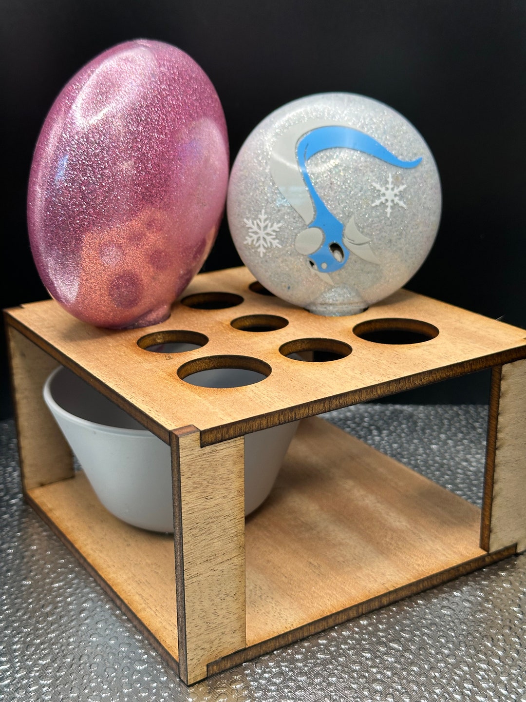Physical Product, Ornament Station, Glitter Ornament, Ornament Dripping ...