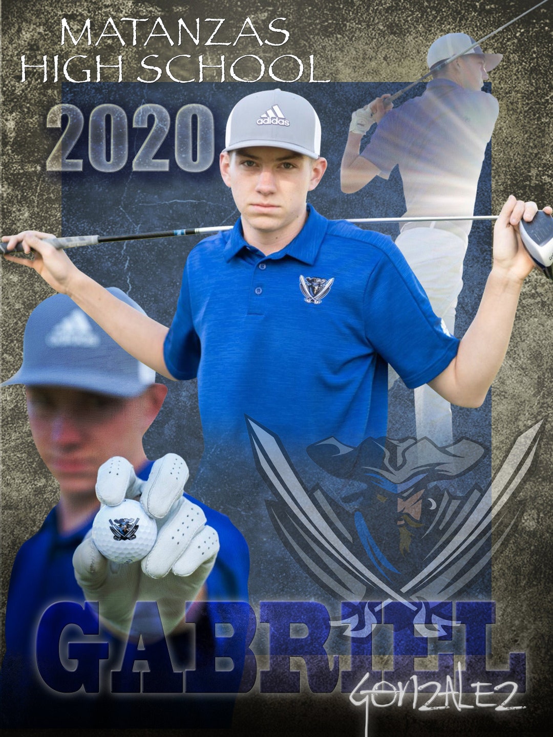 Printed Vinyl Golf Custom Sports Banner - Senior Sports Banners ...