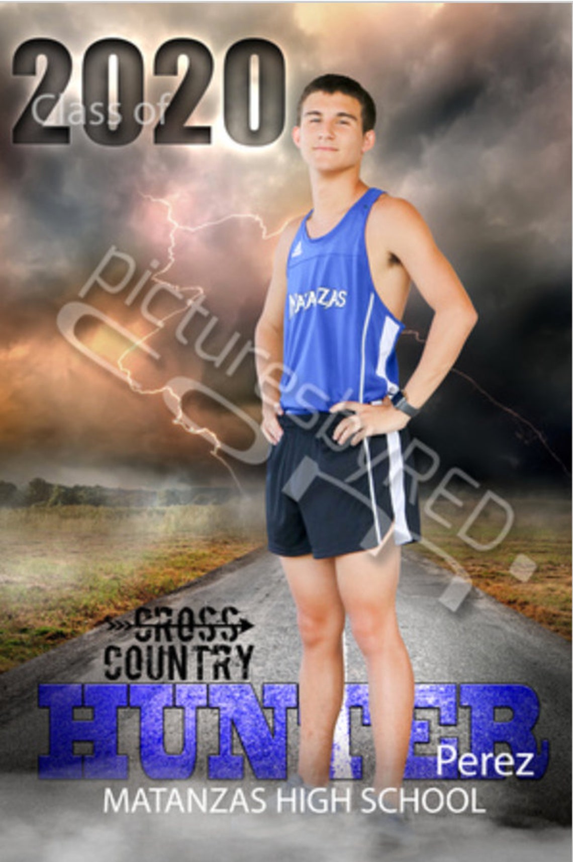 Printed Vinyl Track and Field Custom Sports Banner Senior - Etsy