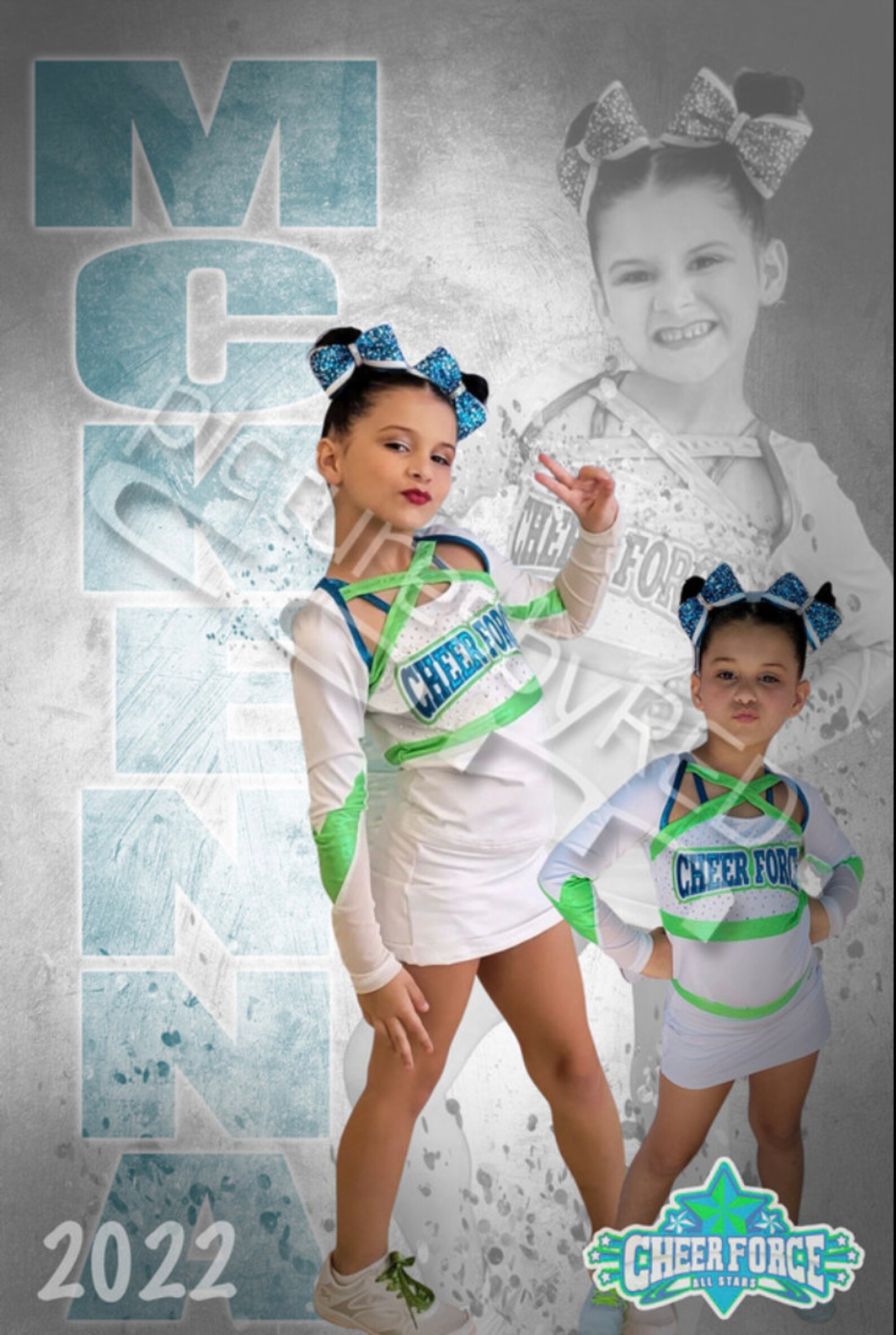 Printed Vinyl Banners - Cheer Leader Sports Banner - Senior Sports ...