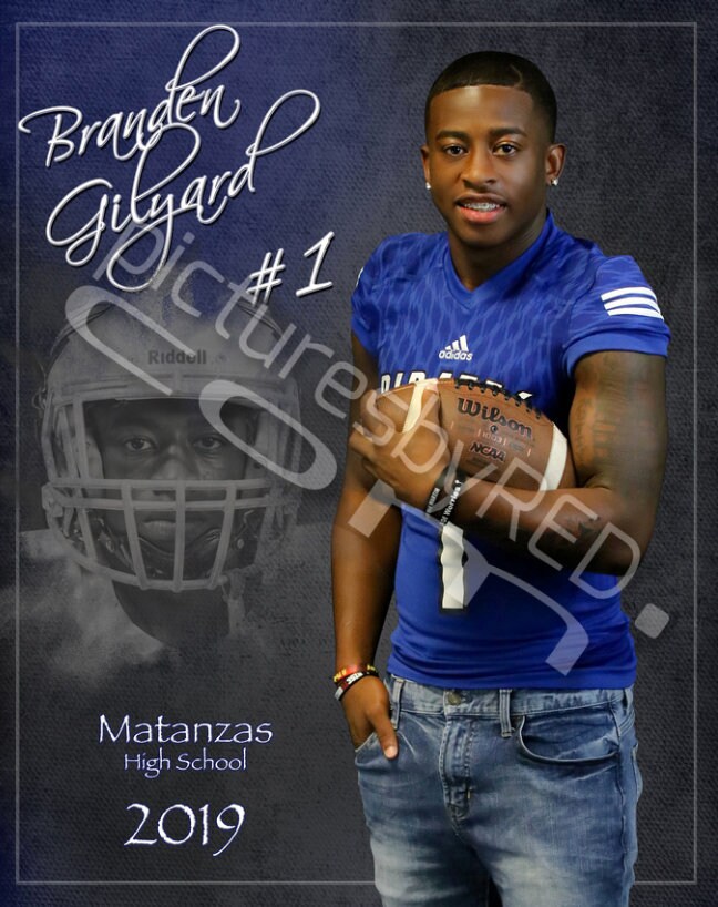 Printed Vinyl Football High School Custom Sports Banner | Etsy