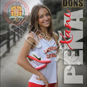 Printed Vinyl Cross Country Custom Sports Banner - Senior Sports ...