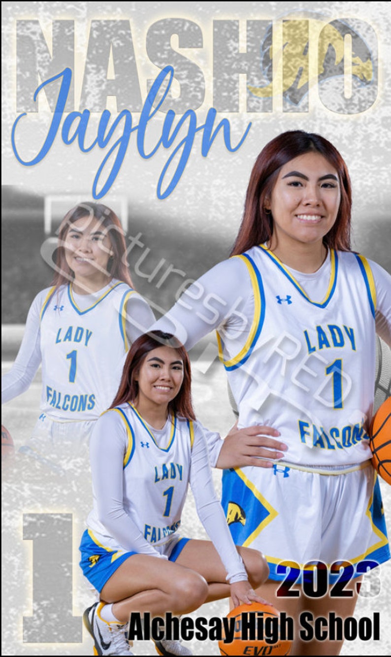 Printed Vinyl Basketball Custom Senior Sports Team Vinyl - Etsy