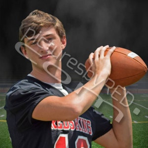 Printed Vinyl Football High School Custom Sports Banner - Senior Sports ...