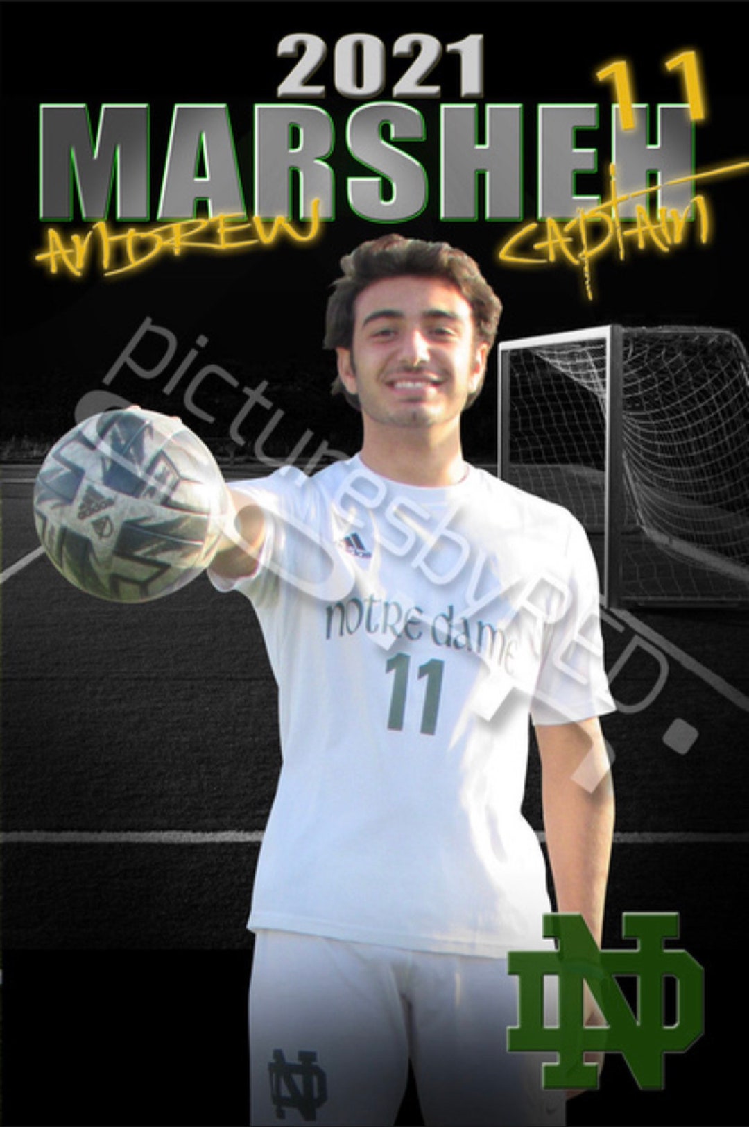 Printed Vinyl Soccer Custom Sports Banner - Senior Sports Banners ...