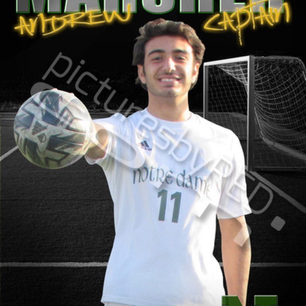 Senior Soccer Banner - Etsy