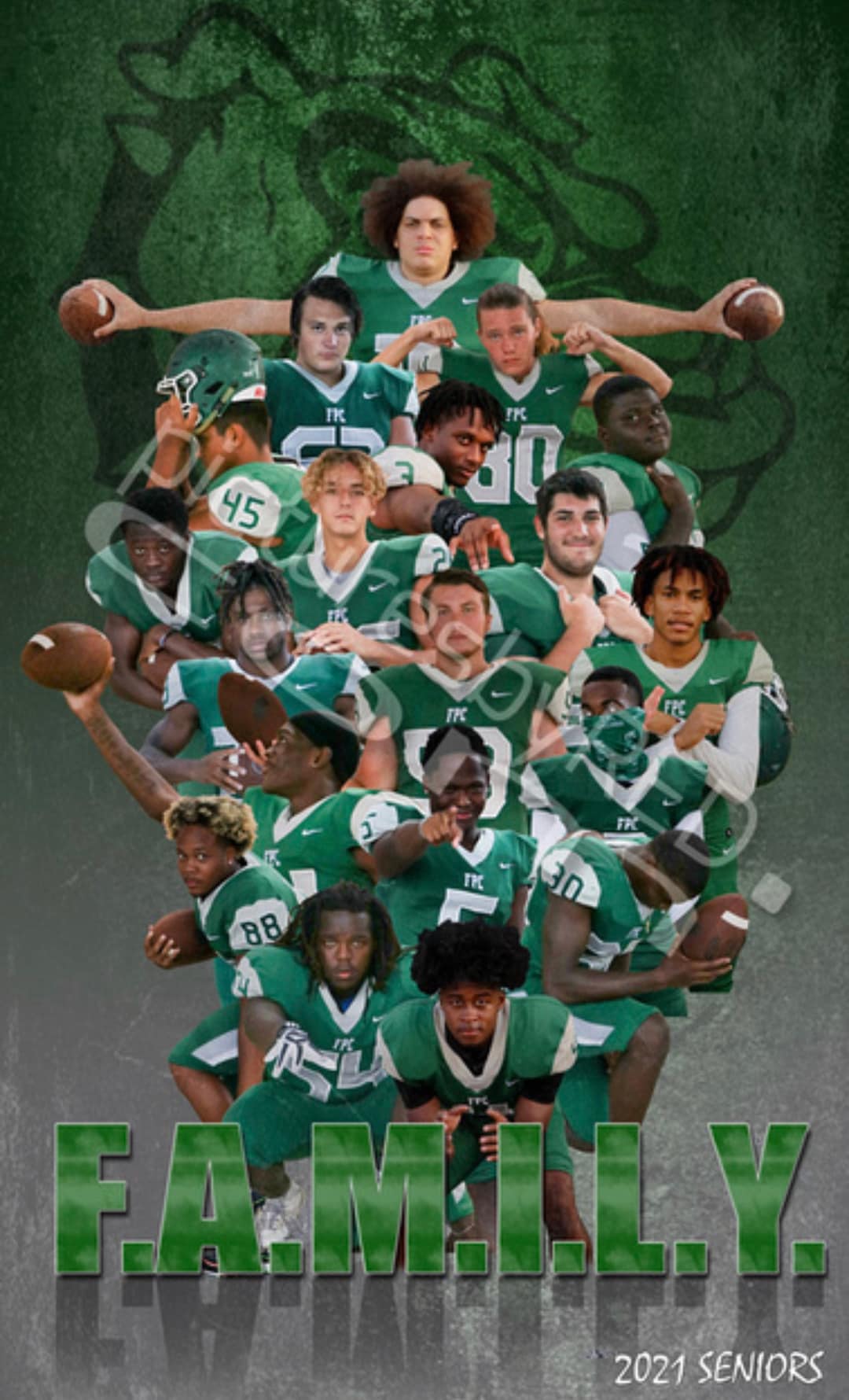 Printed Vinyl Team Custom Sports Banner - Senior Sports Banners ...