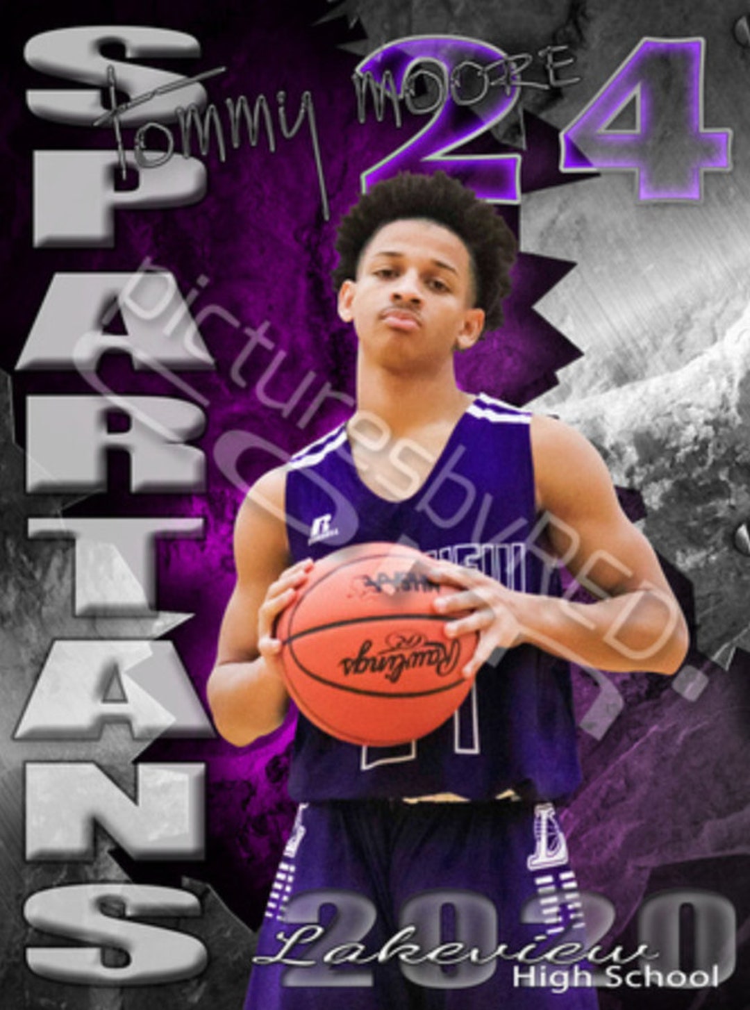 Printed Vinyl FREE Social Media Digital Basketball Custom Sports Banner ...