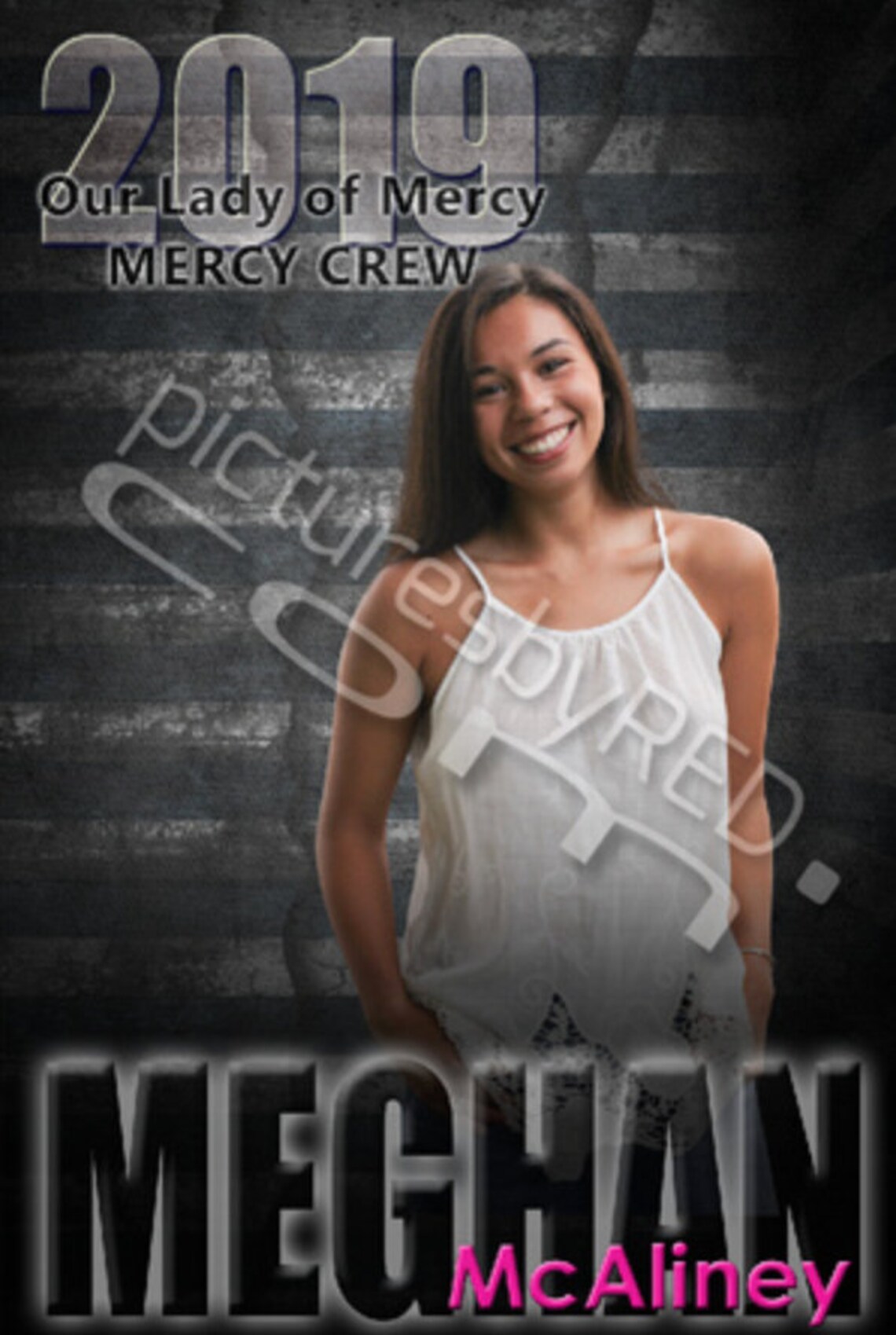 Printed Vinyl Crew Custom Sports Banner - Senior Sports Banners ...