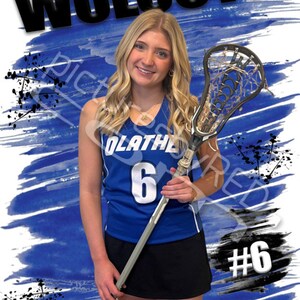 Printed Vinyl Lacrosse Custom Sports Banner - Senior Sports Banners ...