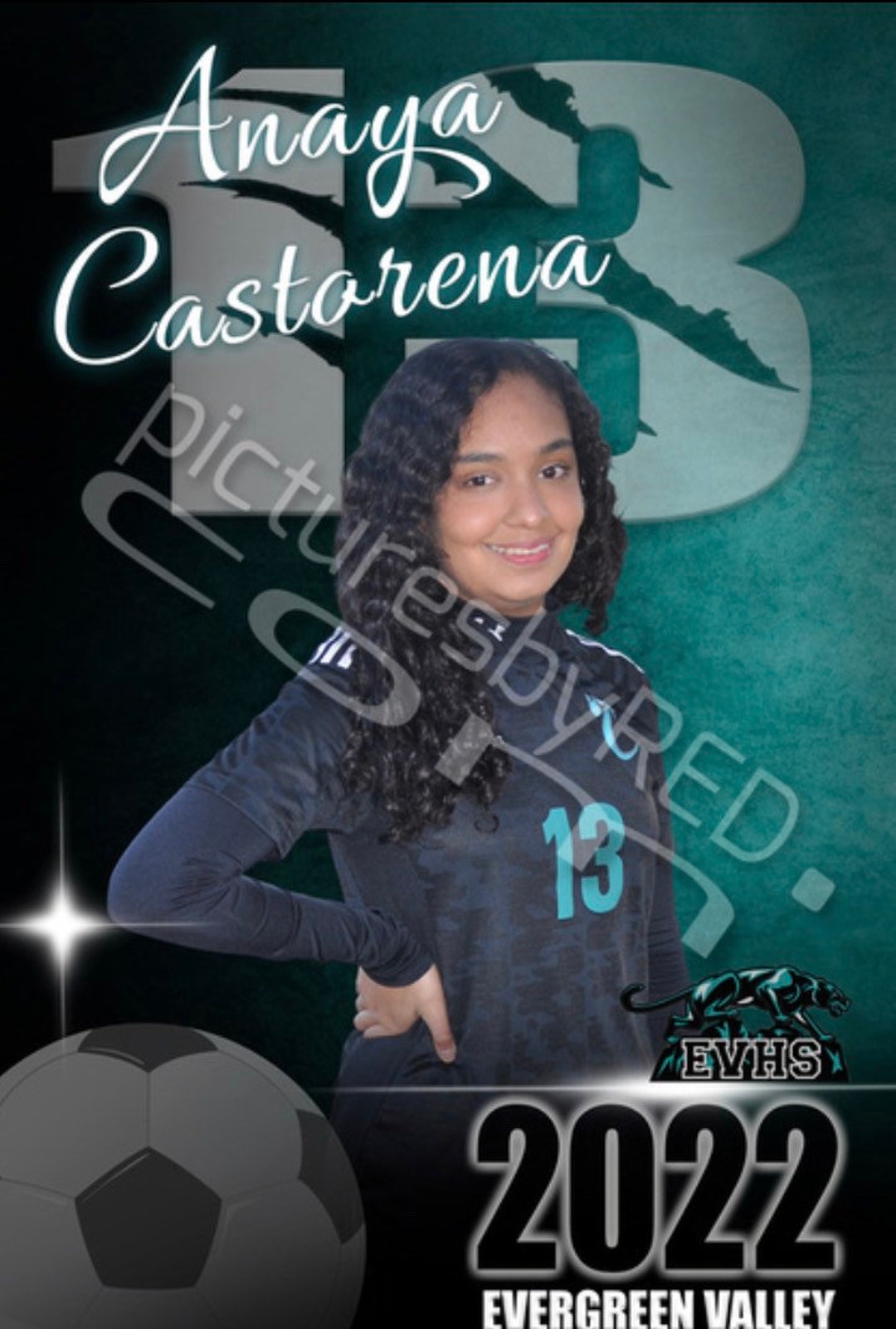 Printed Vinyl Soccer Custom Sports Banner Senior Sports Banners Senior ...