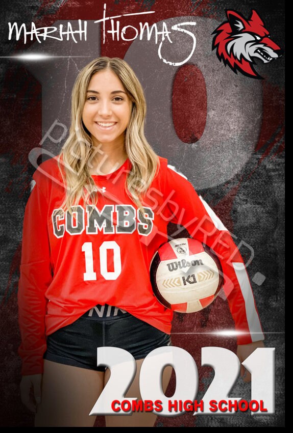 Printed Vinyl Volleyball Custom Sports Banner Senior Sports | Etsy