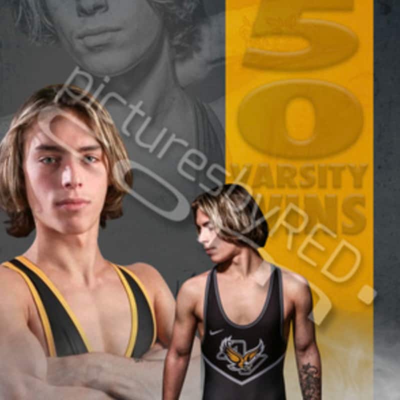 Wrestling Banner Printed - Etsy