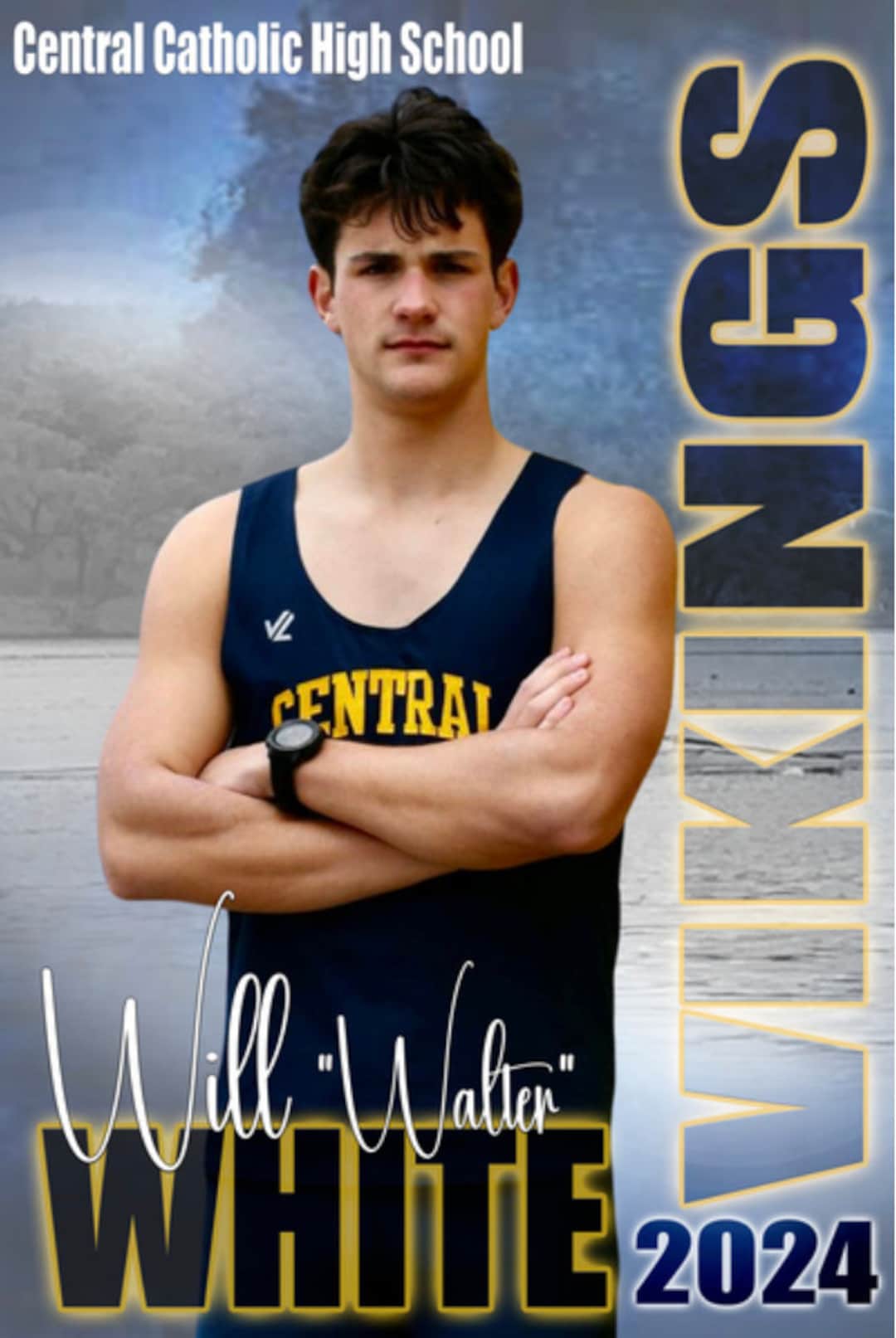 Printed Vinyl + FREE Social Media Digital Crew Rowing Sports Banner ...