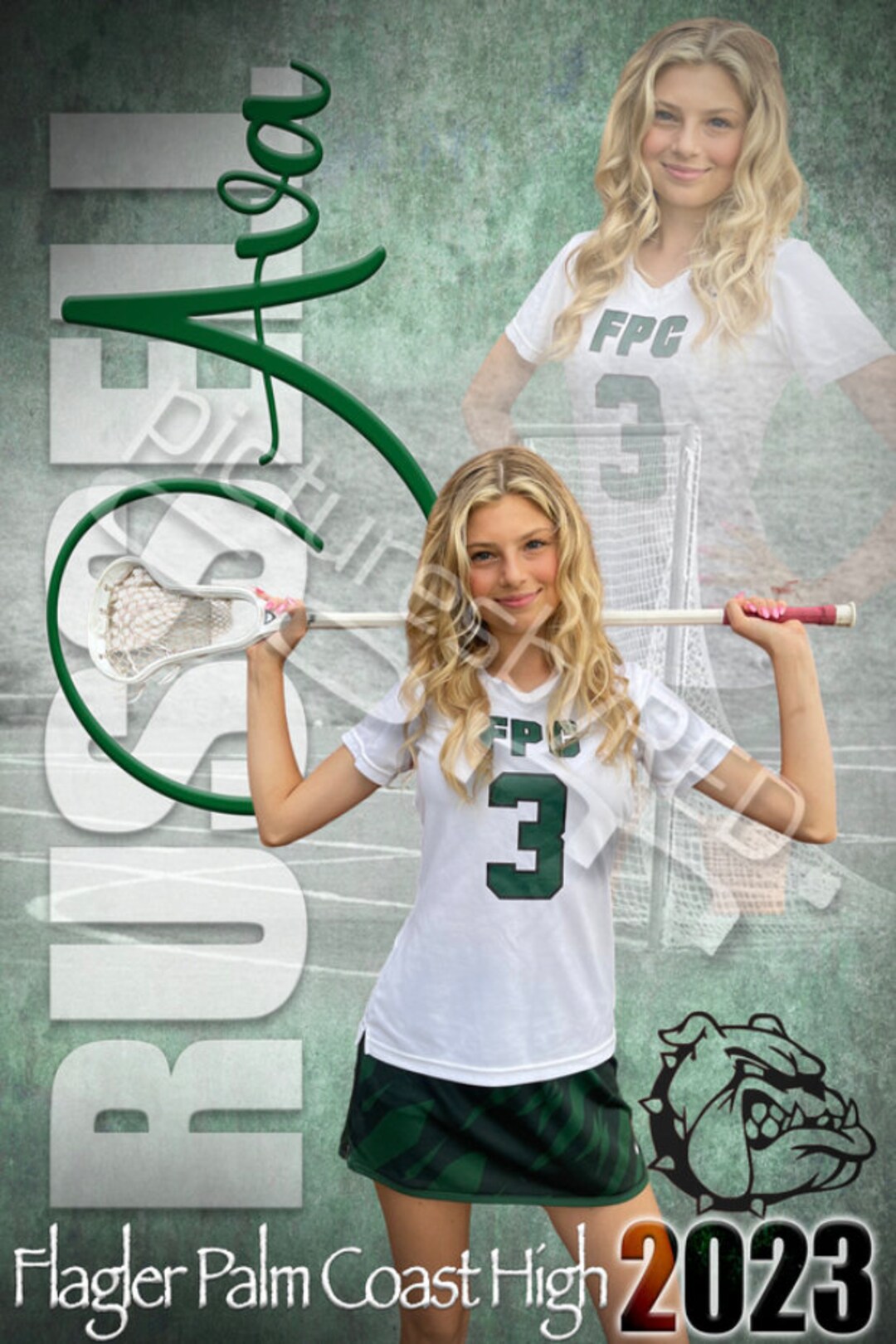 Printed Vinyl Lacrosse Custom Sports Banner - Senior Sports Banners ...
