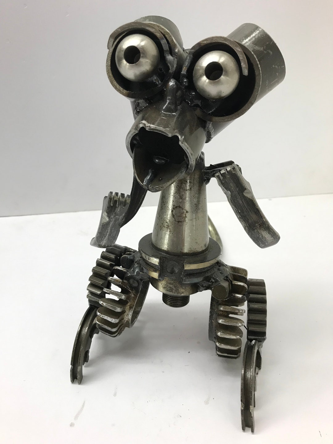 Scrap Metal Boxing Kangaroo - Etsy