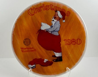 Christmas 1980 Scotty Plays Santa Collector Plate Series, Holiday ...