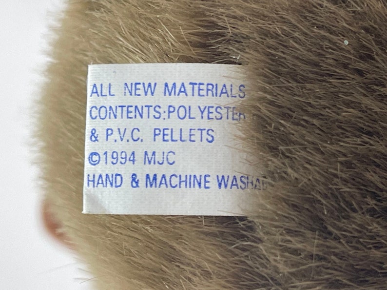 Vintage Copyright 1994 MJC Swibco Puffkins Gus the Moose - Etsy