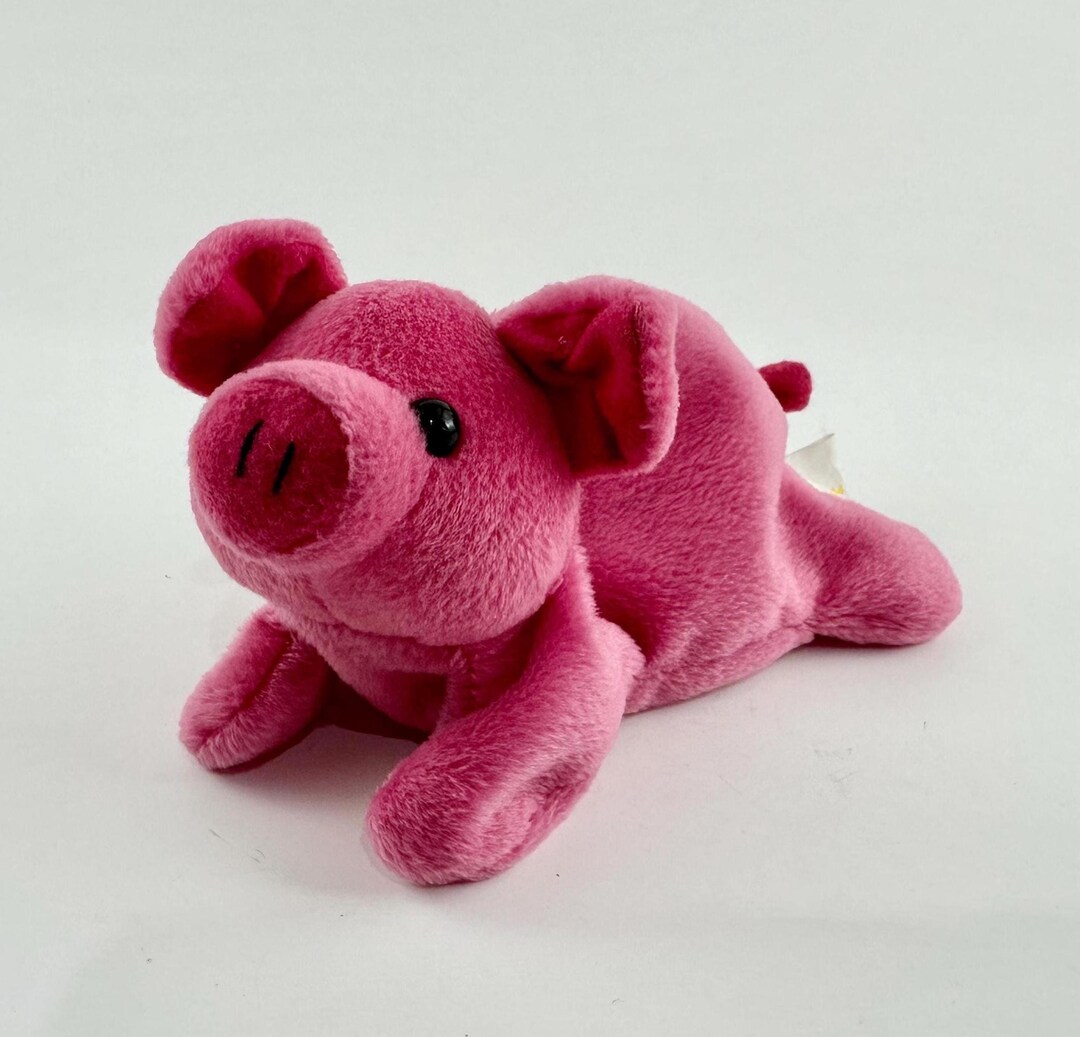 Vintage 2004 Zangeen Inc - Huggable Honeys - Pink Pig Plushie Item ...