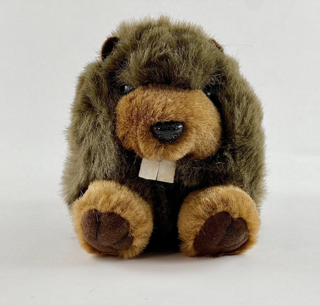 Vintage Copyright 1994 MJC - Swibco Puffkins - Chomper the Beaver Plush ...