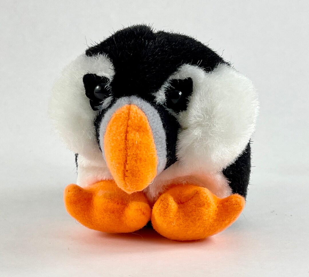 Vintage Copyright 1994 MJC - Swibco Puffkins - Poppins the Puffin Bird ...