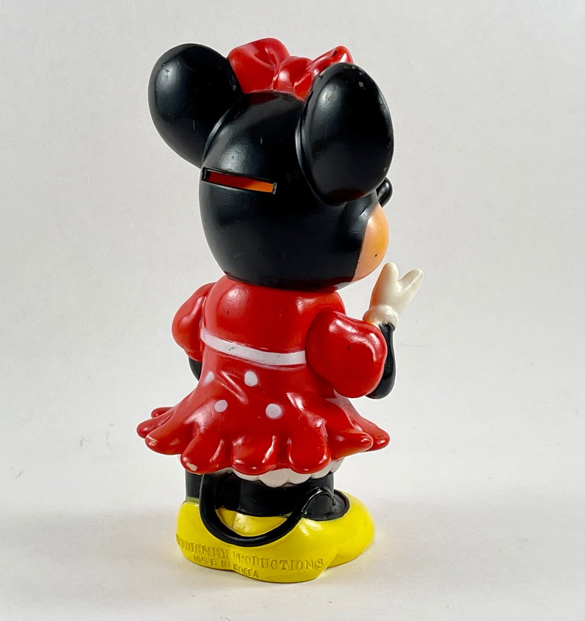 Vintage 1970s Walt Disney Productions - Minnie Mouse Plastic Bank - Etsy