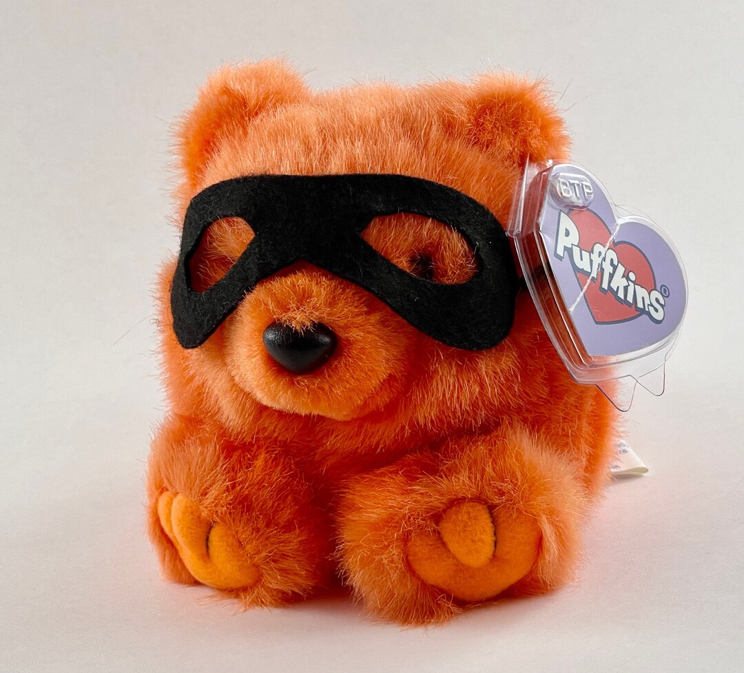 Vintage Copyright 1994 MJC - Swibco Puffkins - Trick the Masked Bear ...
