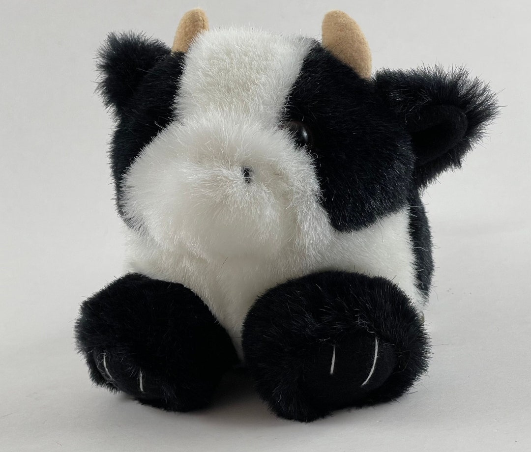 Vintage Copyright 1994 MJC - Swibco Puffkins - Meadow the Cow Plush ...