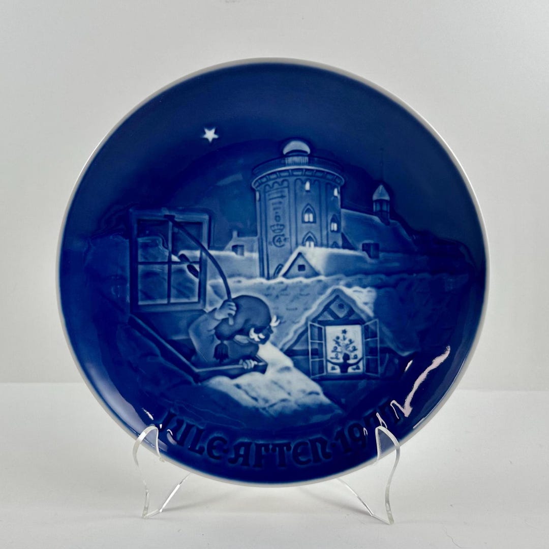 Vintage 1977 B&G - Annual "jule Aften" (christmas Eve) Porcelain ...