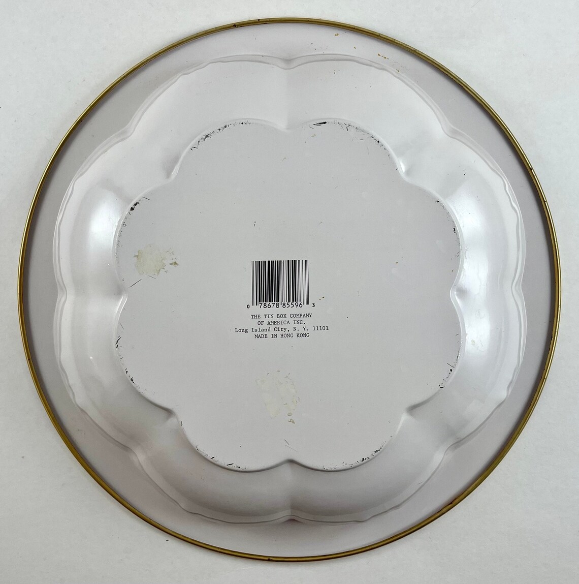 Vintage 1980s the Tin Box Company of America Inc - Floral Tin Bowl - Etsy