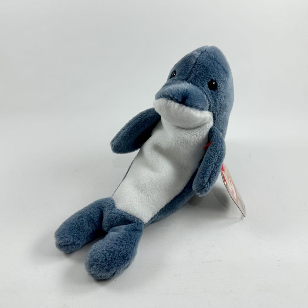 Vintage TY Beanie Baby - Echo the Dolphin - 1996 Collectible - Etsy