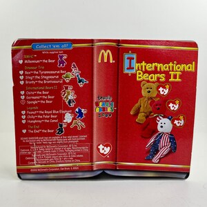 Vintage 2000 Mcdonald's "teenie Beanie Babies 2000" TY - International ...