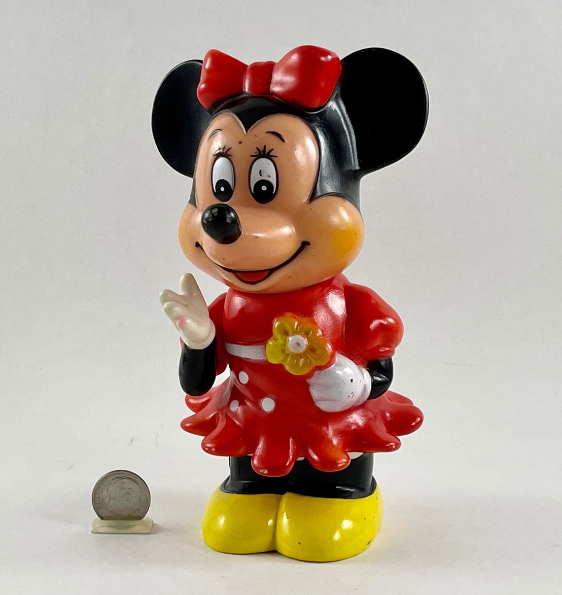 Vintage 1970s Walt Disney Productions - Minnie Mouse Plastic Bank - Etsy