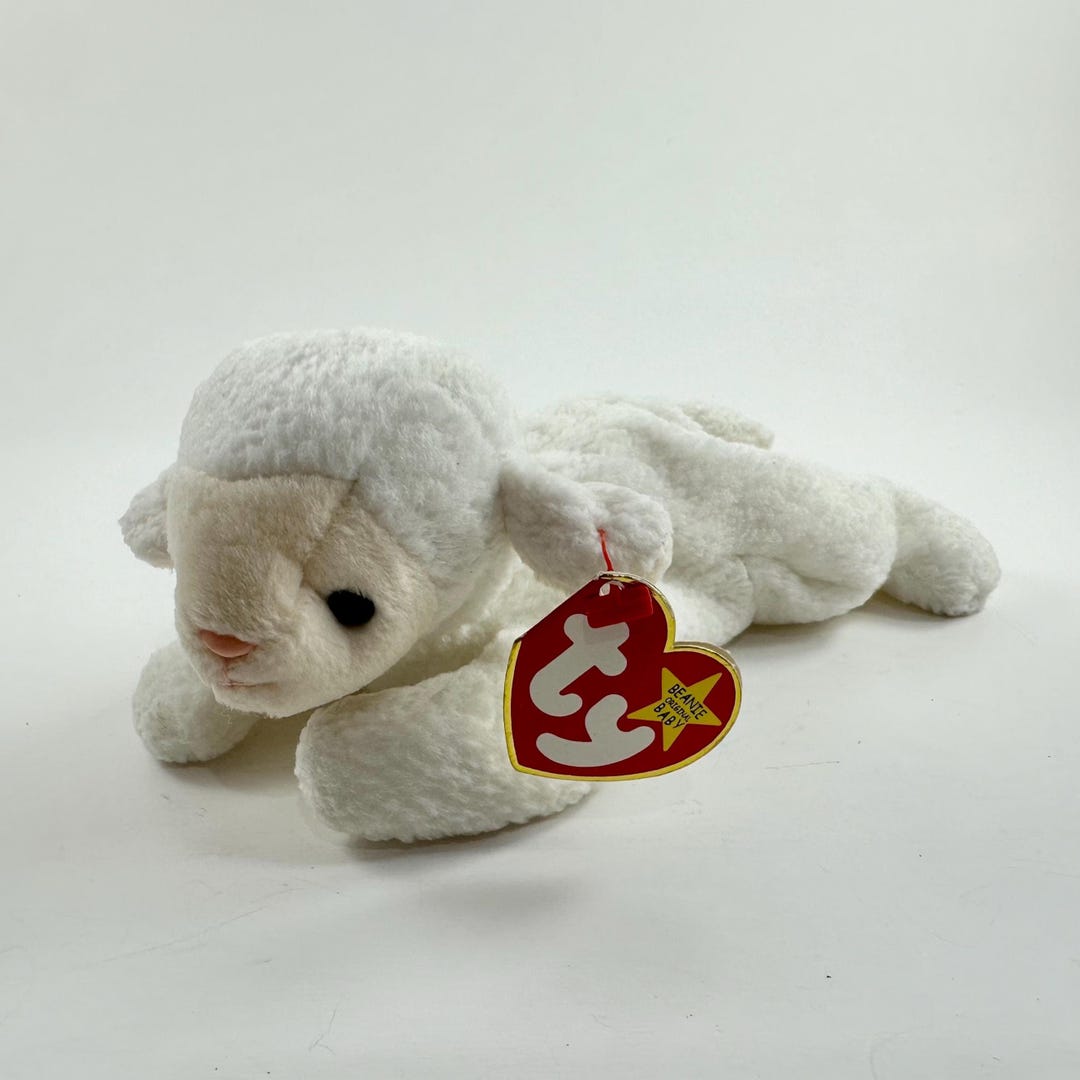 Vintage TY Beanie Baby - Fleece the Lamb - 1996 Collectible - Etsy