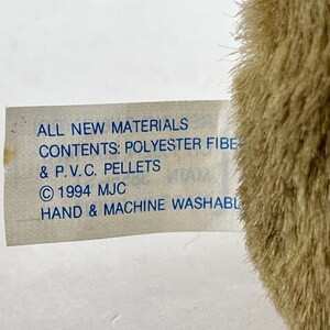 Vintage Copyright 1994 MJC - Swibco Puffkins - Gus the Moose Plush ...