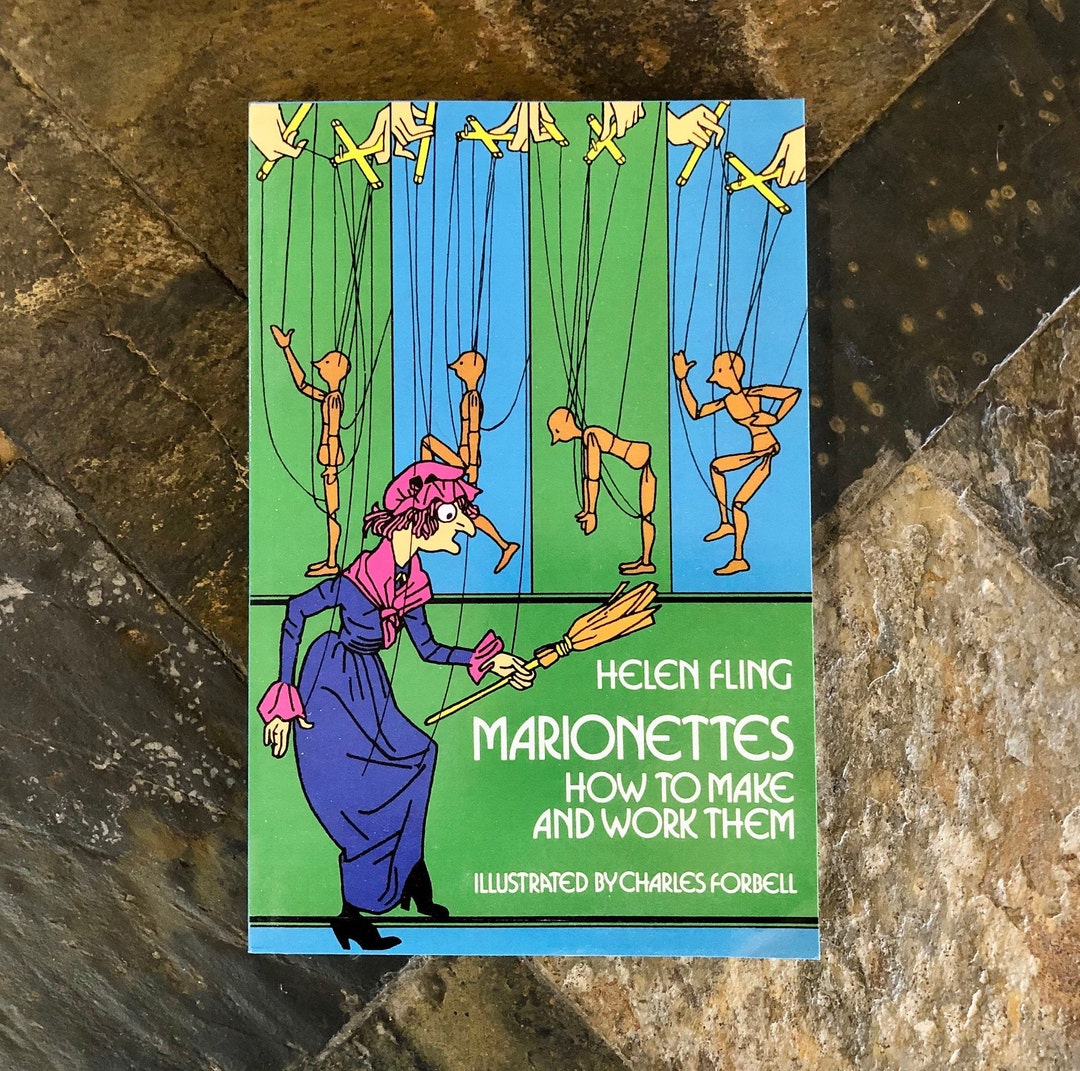 Vintage 1973 Dover Publications Inc - Helen Fling - "marionettes How to ...