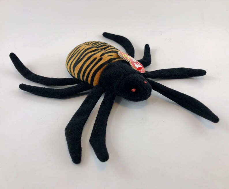 Vintage 1996 TY Beanie Babies Collection Spinner the Spider - Etsy