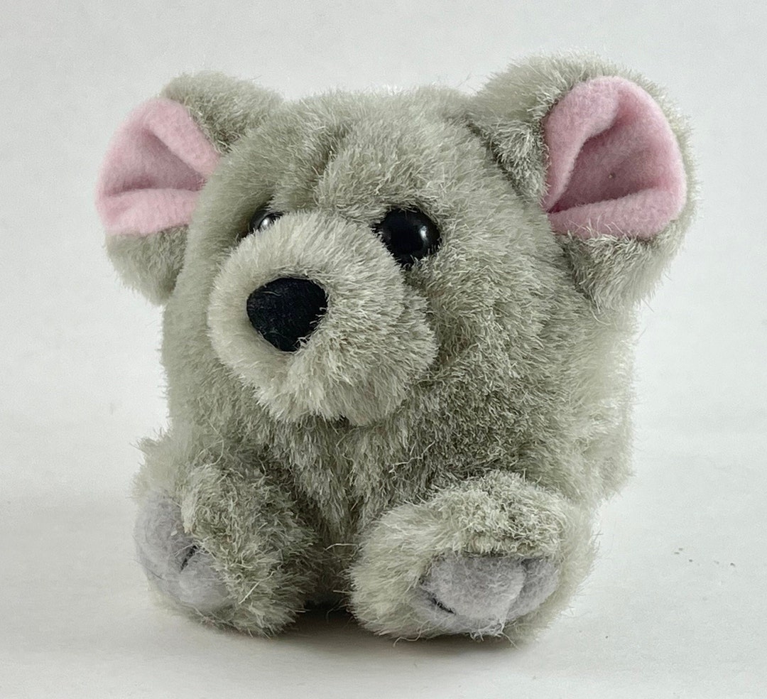 Vintage Copyright 1994 MJC - Swibco Puffkins - Murphy the Mouse Plush ...