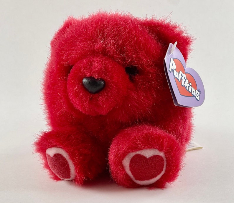 Vintage Copyright 1994 MJC Swibco Puffkins Kisses the Red - Etsy