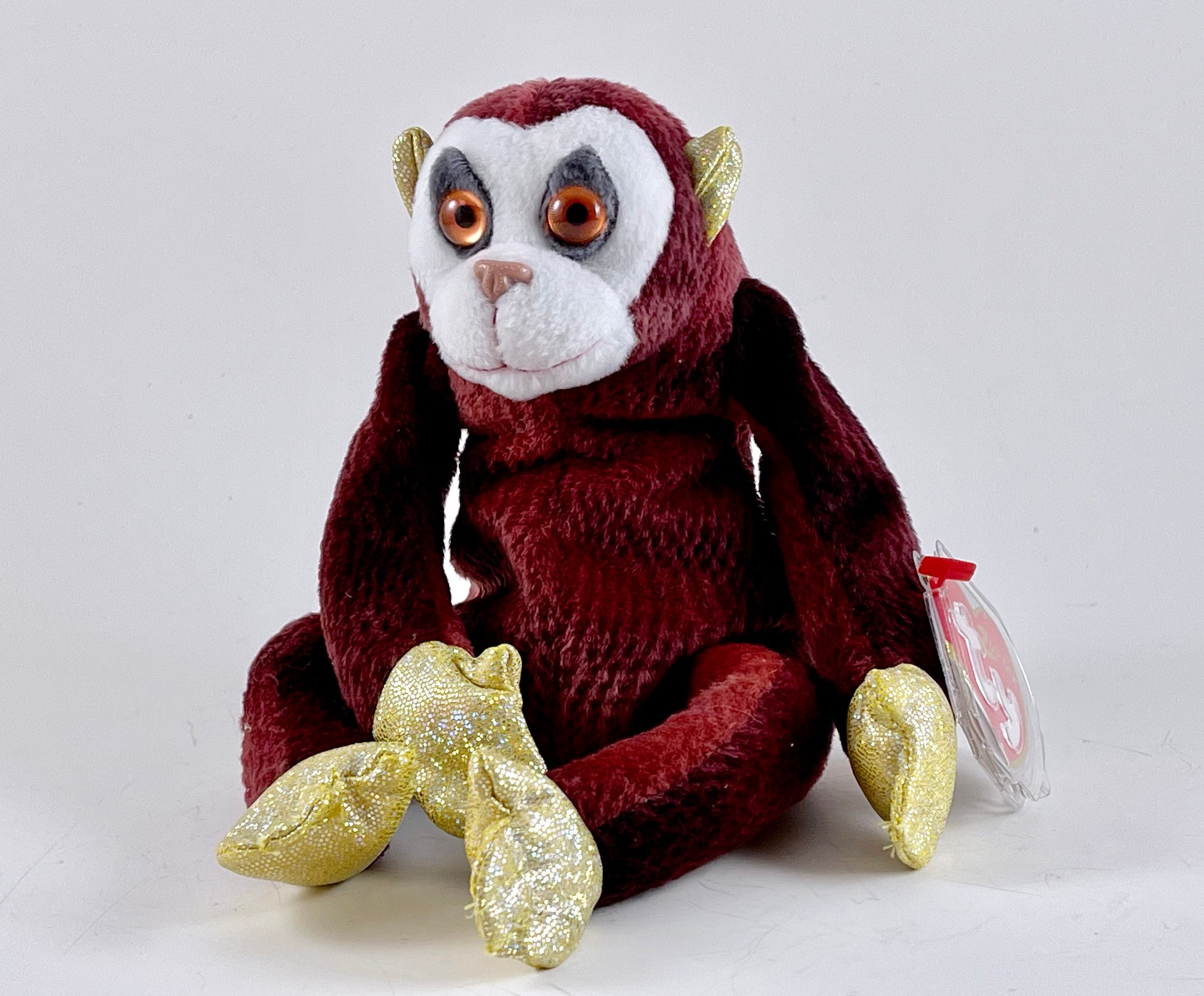 Vintage 2000 TY Beanie Babies Collection - Zodiac Monkey Vintage 2000 TY Beanie Babies Collection - Zodiac Monkey