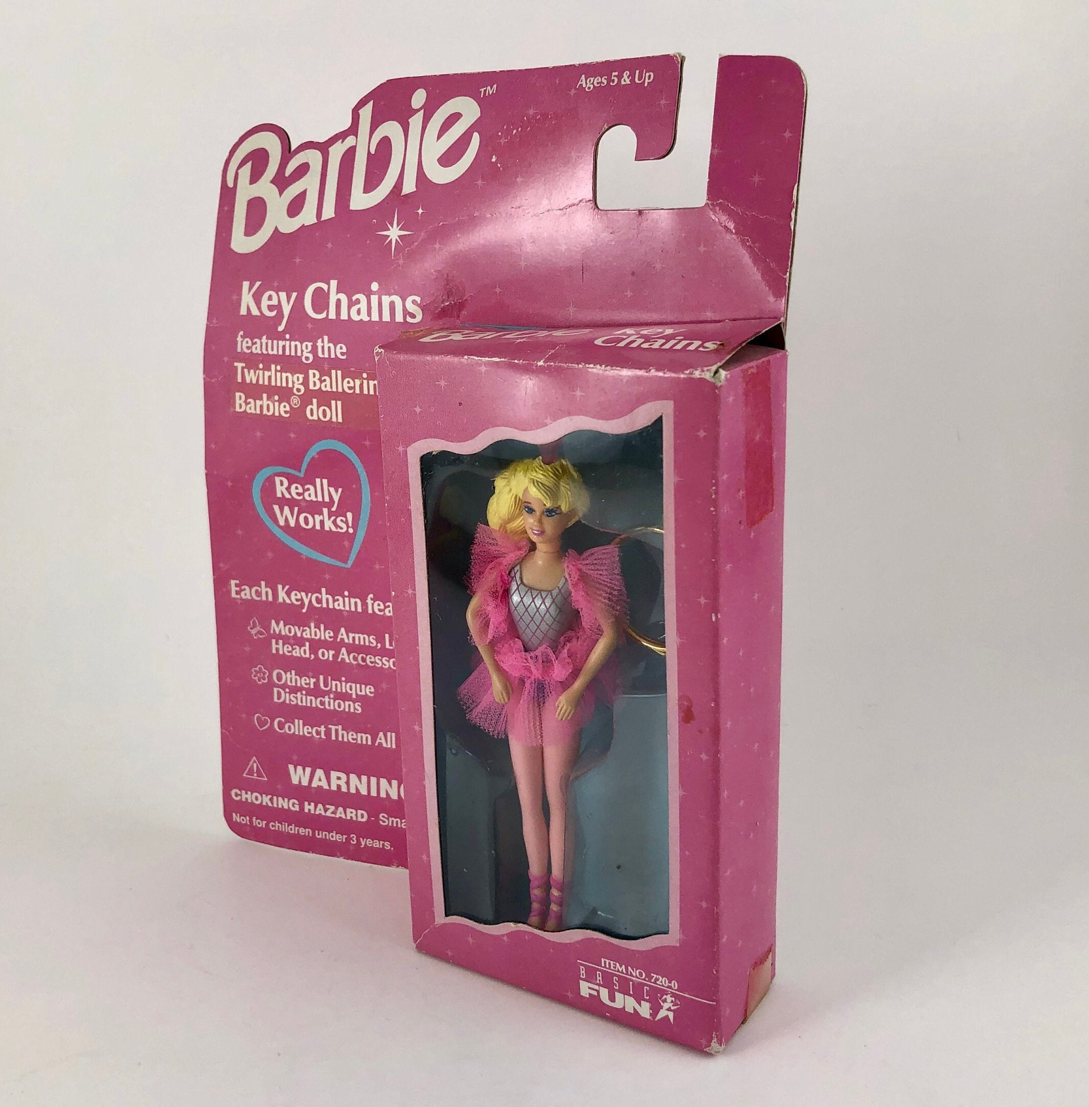 Set of 5 vintage Barbie keychains by Mattel - munimoro.gob.pe